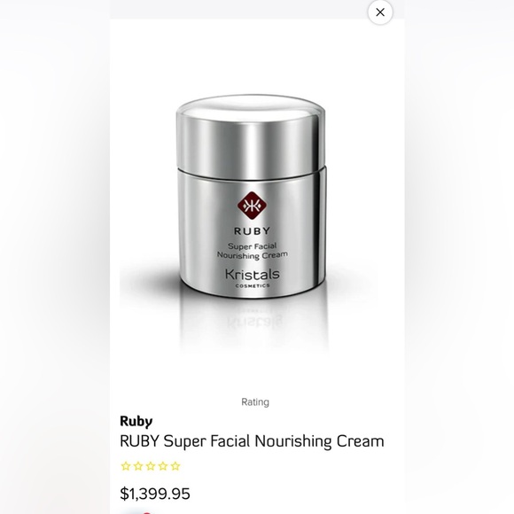 Kristals | Skincare | Kristals Ruby Super Facial Nourishing Cream New ...
